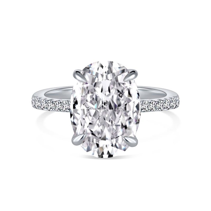 Sterling Silver 5ct Solitaire Ring